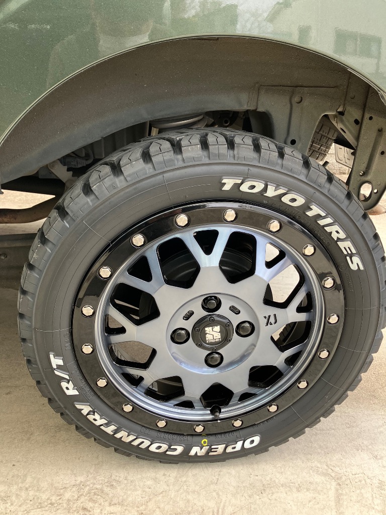 OPEN COUNTRY 日本製 2025年製 165/60R15 77Q トーヨー TOYO オープンカントリー RT R/T 片側 ホワイトレター WL 新品 タイヤ 1本価格 2本以上 ...