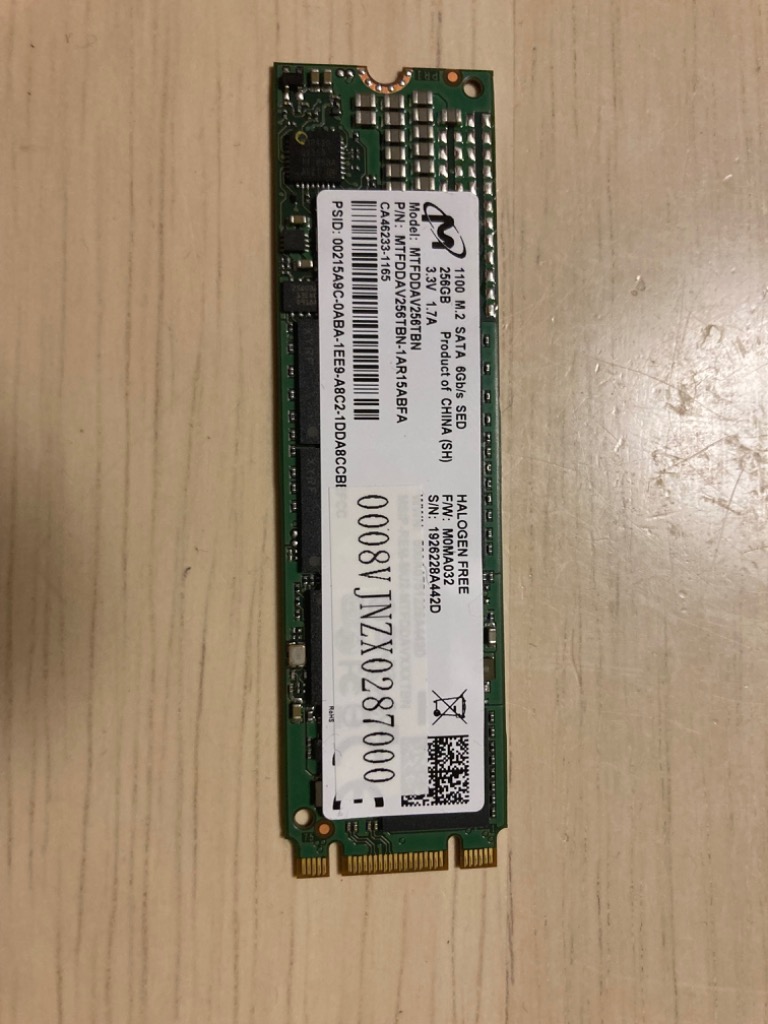 SAMSUNG 中古商品 Samsung サムスン SSD 128GB M.2 SATA 2280 大量在庫 : SASストア - 通販 - Yahoo!ショッピング