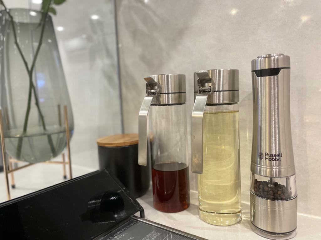 DULTON ダルトン オイル＆ヴィネガーボトル 500ml × 2個セット 調味料ボトル オイルボトル ビネガーボトル オイル＆ビネガーボトル 詰替え : Se-マガザン - 通販 ...