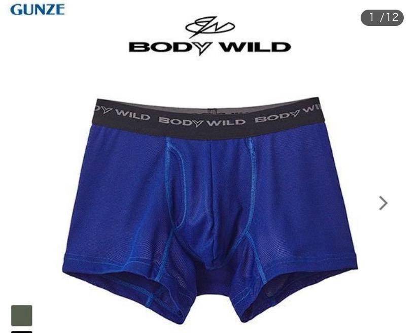 BODY WILD グンゼ GUNZE ボディワイルド ボクサーパンツ メンズ BODY WILD グンゼ GUNZE ボディワイルド ボクサーパンツ メンズ