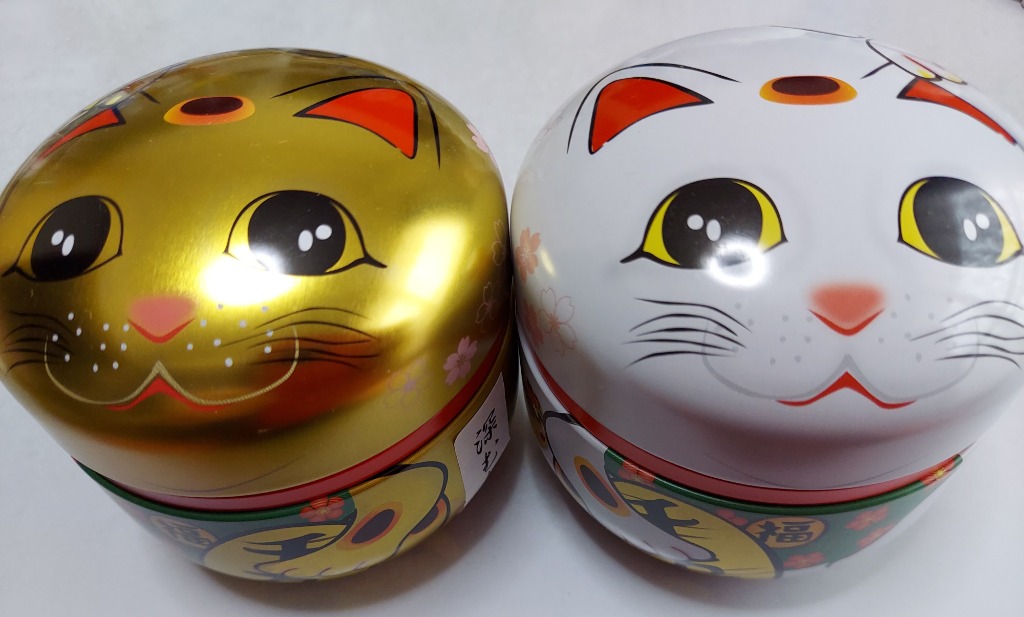 葉桐 お茶 緑茶 プレゼント 静岡茶ギフト招き猫缶3本入 日本茶 葉桐 お茶 緑茶 プレゼント 静岡茶ギフト招き猫缶3本入 日本茶