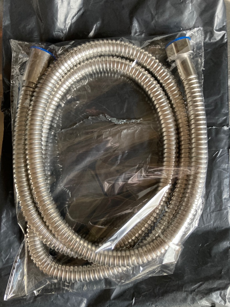 シャワーホース 交換 2m 1.5m kvk toto inax sanei kakudai lixil mym ステンレス 360度回転 G1/2 : Shop Moca - 通販 ...