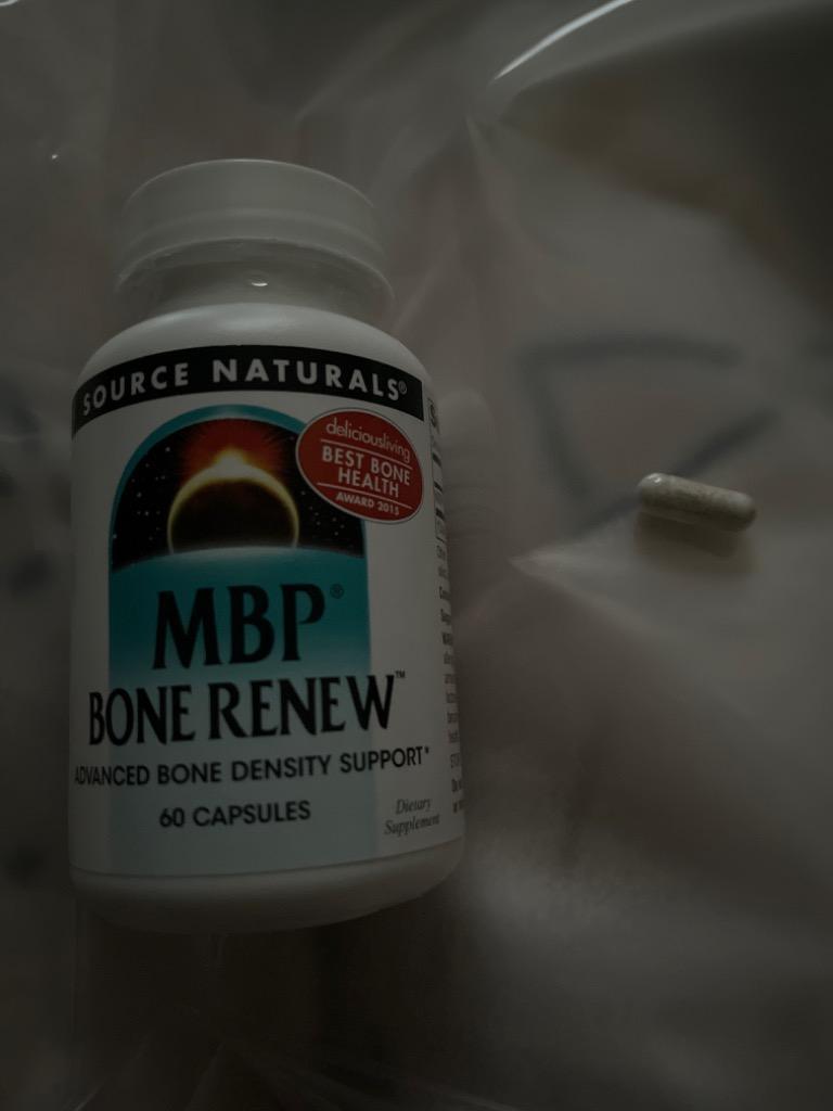 ブランド登録なし ソースナチュラルズ MBPボーンリニュー 60粒 カプセル Source Naturals MBP Bone Renew Capsules ミルクプロテイン ボーンヘルス 健 ...