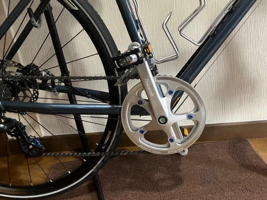 LANODO 自転車 チェーンリング ボルト ダブル M8x8.5mm スーパーライト アルミ 合金 ボルト に適用する ロードバイク, マ : 20221202124637-00070 ...