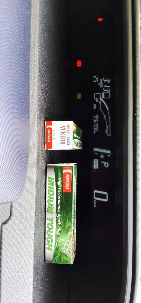 デンソー トヨタ アクア DENSO イリジウムタフ スパークプラグ 4本セット VFKB16 NHP10 H26.01- V9110-5664 イリジウムプラグ : サンデーメカニック ...