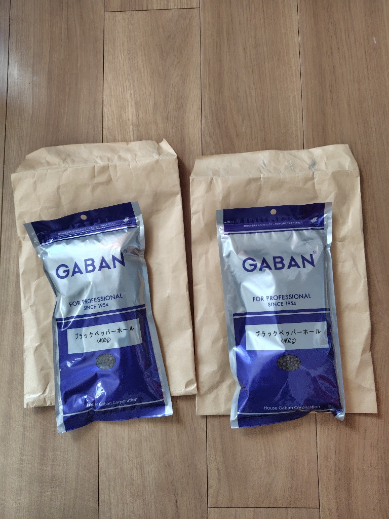 GABAN ギャバン ブラックペッパー ホール 400g 胡椒 業務用 2個 : a-4971985072954-002 : TAO商店 - 通販 - Yahoo!ショッピング