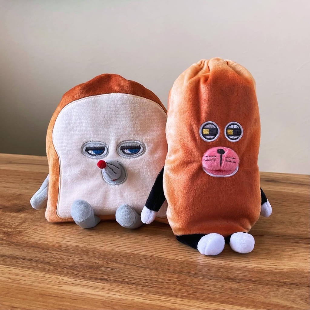 ティーズファクトリー パンどろぼう ぬいぐるみ巾着 パンどろぼう H21×W17×D1cm PD-5530232PD : pd-5530232pd : てふてふ商店キャラクターグッズ取扱 ...