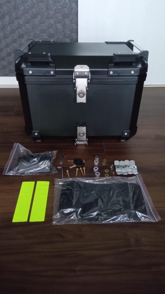 ONE STEP リアボックス バイク 57l 55l 背もたれ パット バイク用品 abs 大容量 トップケース : H2brothers - 通販 - Yahoo!ショッピング