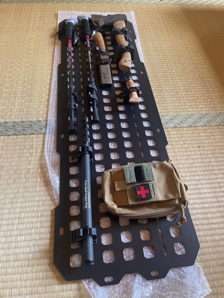 リックスボックス RIXBOX モールパネル 選べる4サイズ 85L 116L 53L 82L 多機能 頑丈 アウトドア 防災 大容量 ラギットケース MOLLE PANEL : TIRE ...