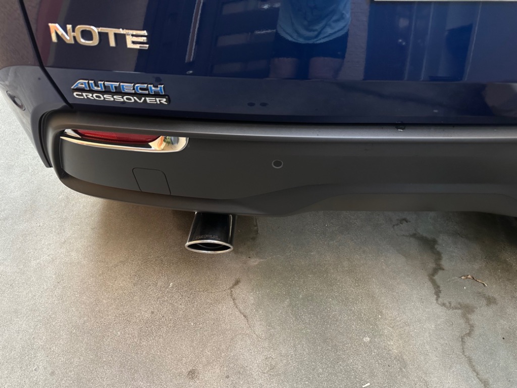 IMPUL オーラ E13 マフラーカッター (4WD) : エアロ.カスタムパーツのTopTuner - 通販 - Yahoo!ショッピング