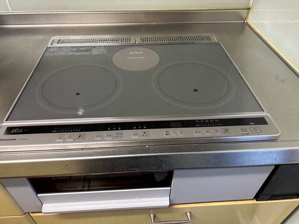 Panasonic 【在庫あり】【無料3年保証】KZ-K32EST Kシリーズ IHクッキングヒーター 幅60cm パナソニック 2口IH+ラジエント 鉄・ステンレス対応 : 家電と住宅設備の ...