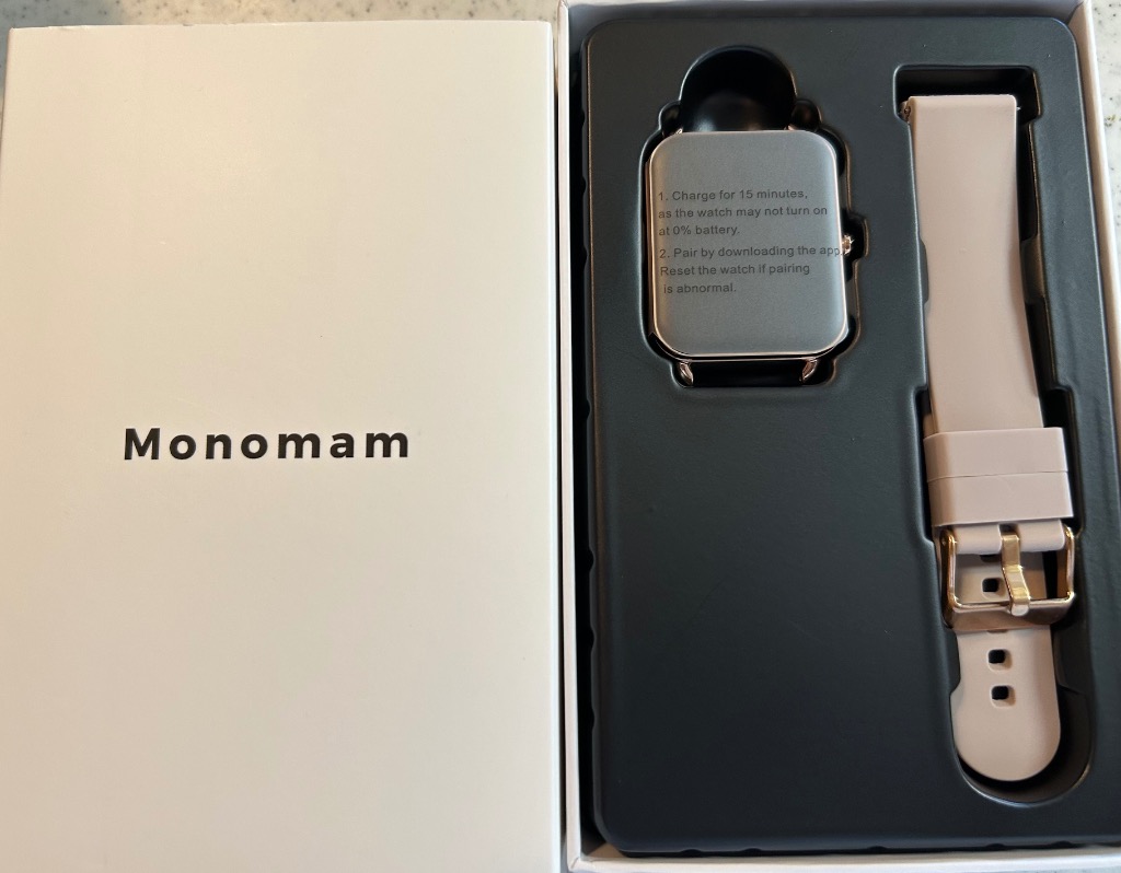 スマートウォッチ レディース 小さめ 「LDK」1位受賞 Primo 常時表示 AMOLED 通話機能 薄型 防水 iphone Android LINE通知 メンズ （SW-P18N ...