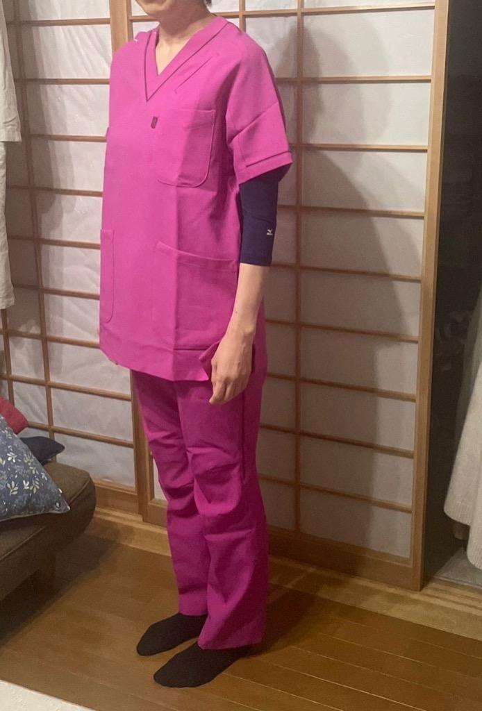 MIZUNO ミズノ スクラブ MZ-0092 男女兼用 医療用 白衣 看護師 ナース 介護士 病院 クリニック 医者 整骨院 メンズ レディース ストレッチ 制電 消臭 mizuno【3S ...