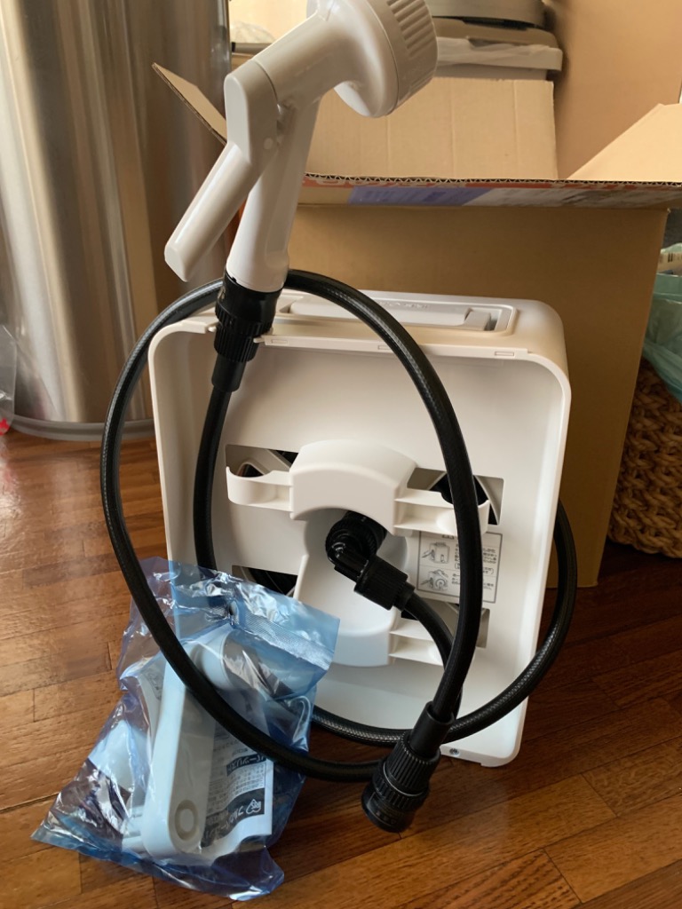 IRIS OHYAMA ホース ホースリール【2年保証付き】15m コンパクト 軽量 おしゃれ 洗車 散水ホース 散水 園芸 家庭菜園 掃除 FCH-15M アイリスオーヤマ : ゆにでの ...