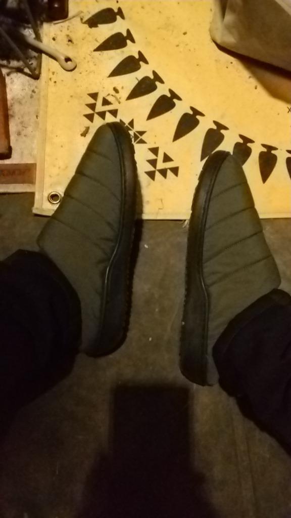 SUBU×NANGA TAKIBI タキビ 冬用サンダル スブ ナンガ メンズ レディース ダウン スリッポン あったか おしゃれ アウトドア コラボ 防寒【Sx】【T】 :subu ...