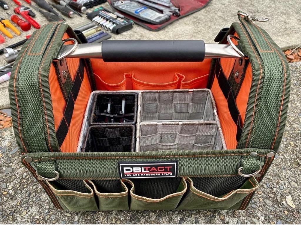 DBLTACT オープンキャリーバッグ ミニ カーキ DT-SRB-9KH : webby shop - 通販 - Yahoo!ショッピング