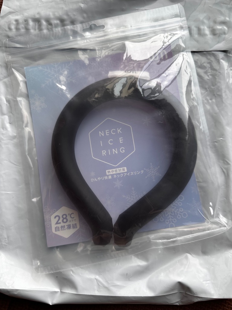 WEIMALL ネッククーラー 業務用 アイスネックリング PCM100% 冷感リング 首掛け 冷感 クール 28°c 自然凍結 ひんやり ネックバンド 熱中症対策 暑さ対策 ...