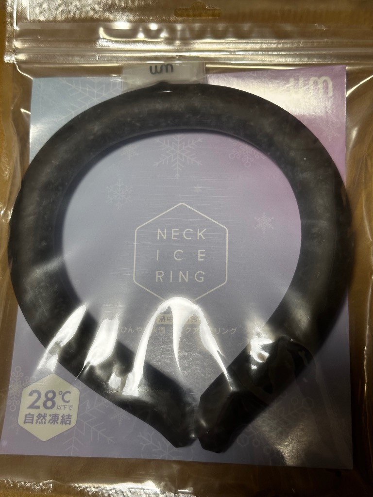 WEIMALL ネッククーラー 業務用 アイスネックリング PCM100% 冷感リング 首掛け 冷感 クール 28°c 自然凍結 ひんやり ネックバンド 熱中症対策 暑さ対策 ...