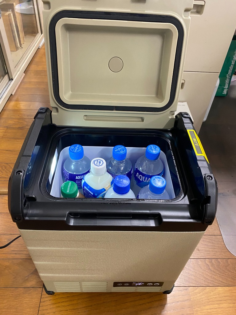 EENOUR 車載冷蔵庫 D10 10L -20℃〜10℃ バッテリーセット 両開き ポータブル冷蔵庫 車載用冷蔵庫 急速冷凍 庫内灯 5WAY電源 :1810117001set:EENOUR ...