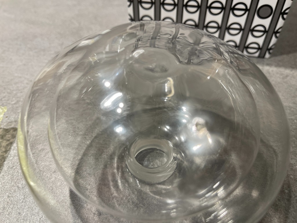 イッケンドルフ ミラノ スフェラ オリーブオイルボトル ダブルウォール ガラス Sfera olive oil bottle ...