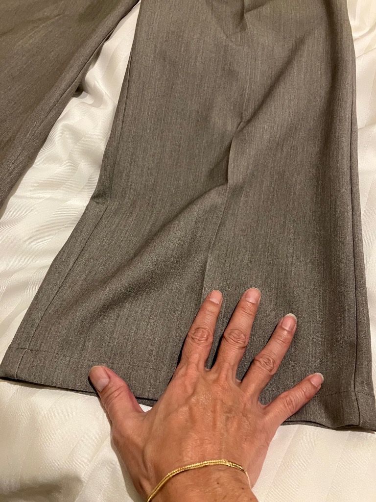 EMMA CLOTHES スラックス TRストレッチスーツ地 ストレート 1 EMMA CLOTHES スラックス TRストレッチスーツ地 ストレート 1